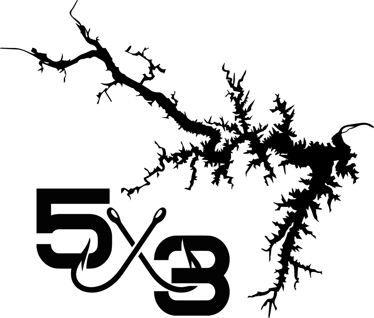 5x3 - Kerr Lake Decal – 5x3 Fishing